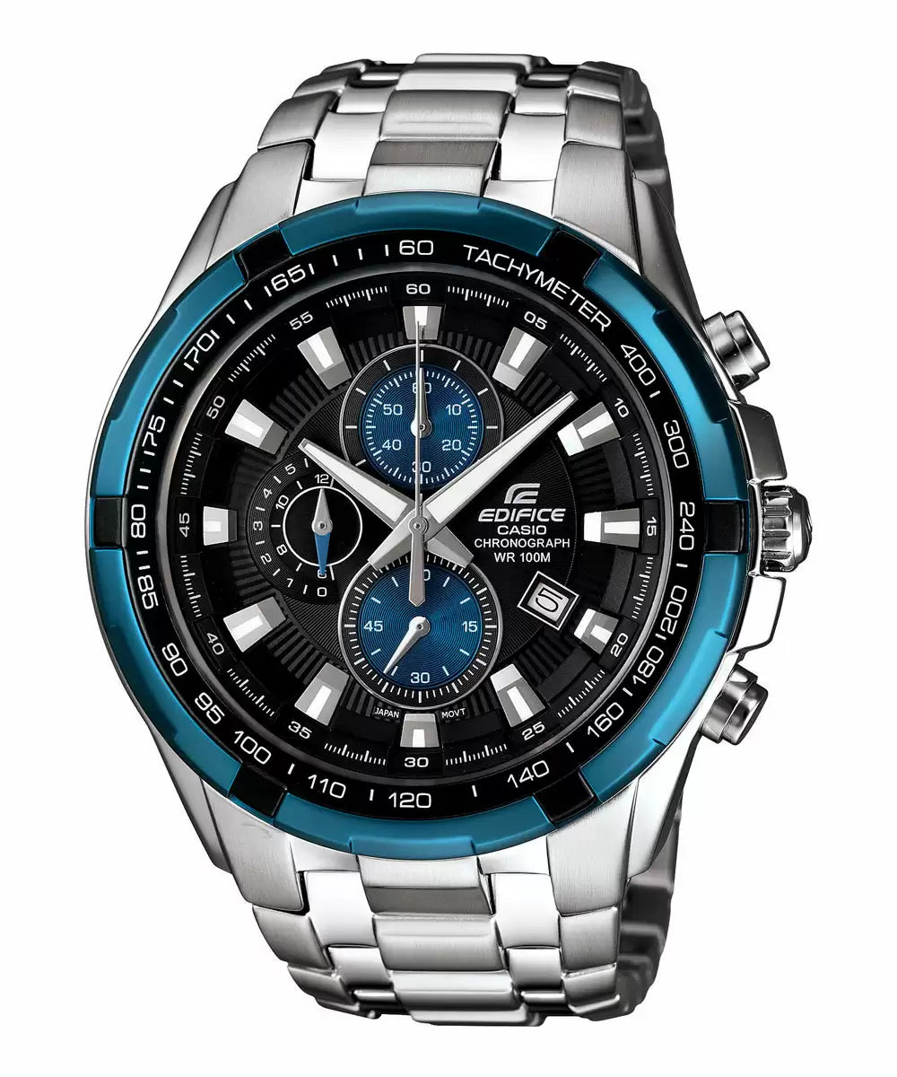 ED462 | CASIO Edifice Silver Chronograph - Men's Watch – Sai Creations ...