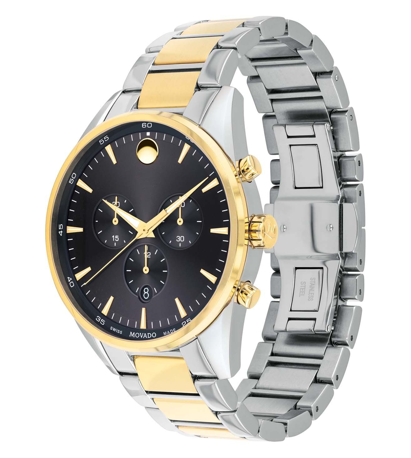 MOVADO Core Stratus Chronograph Watch for Men | Sai Creations Premium ...
