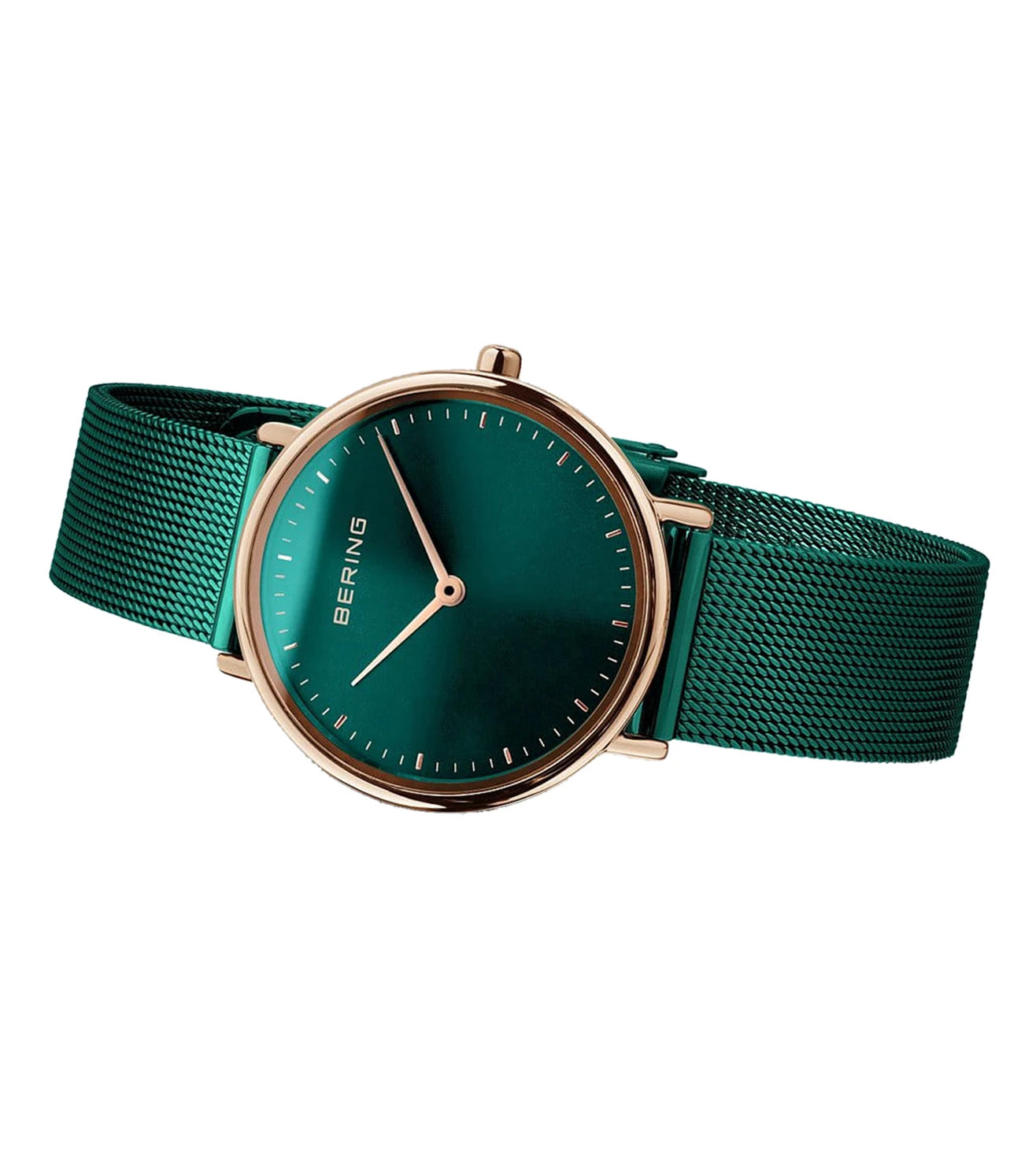 15729-868 Bering | Green Dial Ultra Slim Analog Watch for Women – Sai ...