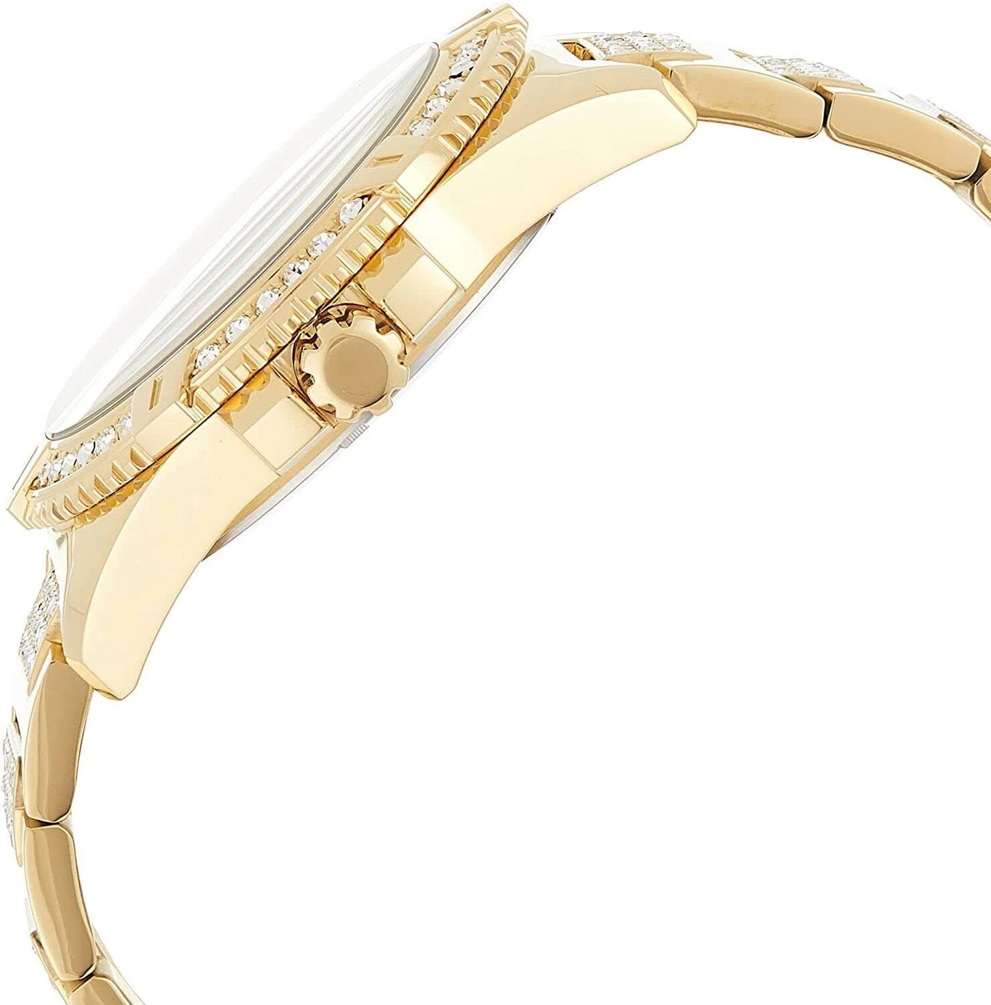 W0799G2 | GUESS Analog Champagne Dial Men's Watch – Sai Creations Watches